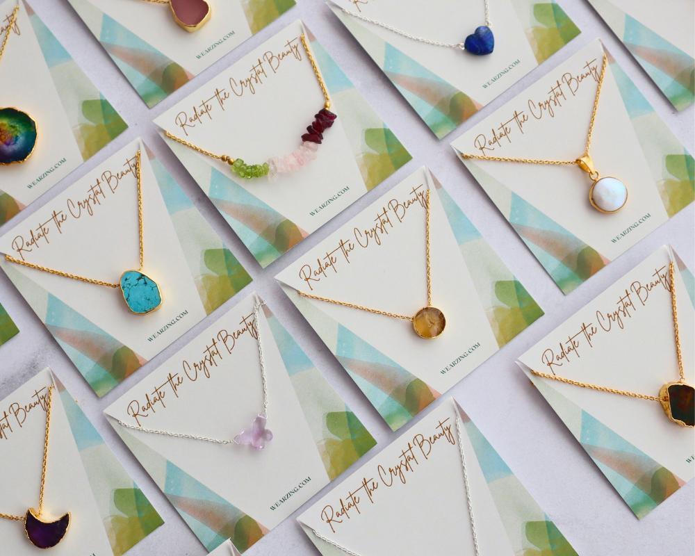 Gemstone Pendants - WearZing- Crystal & Gemstone Jewellery Collection