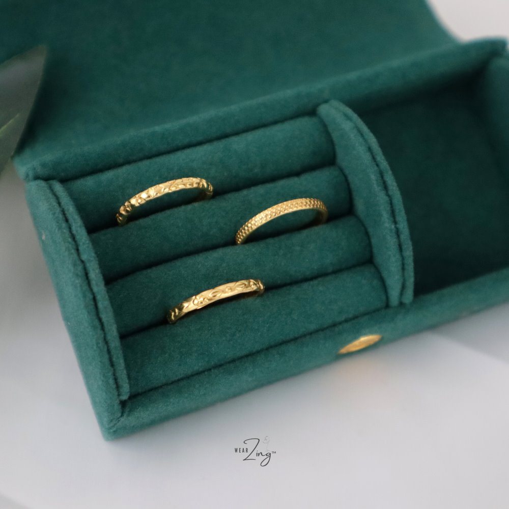 Basic Ring Bands - WearZing - Buy Crystal & Gemstone Jewellery Online ...